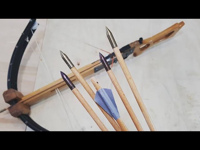 Homemade Crossbow Bolts