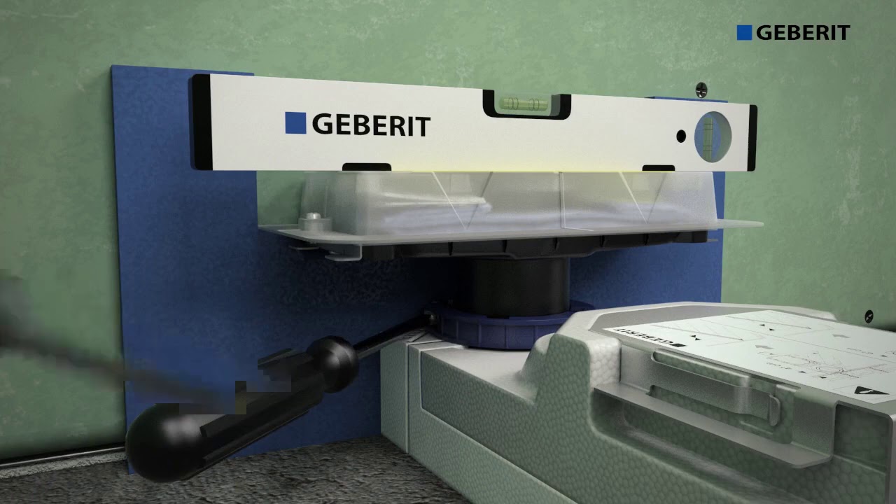 Geberit Rigola Cleanline60 - Instalare - YouTube