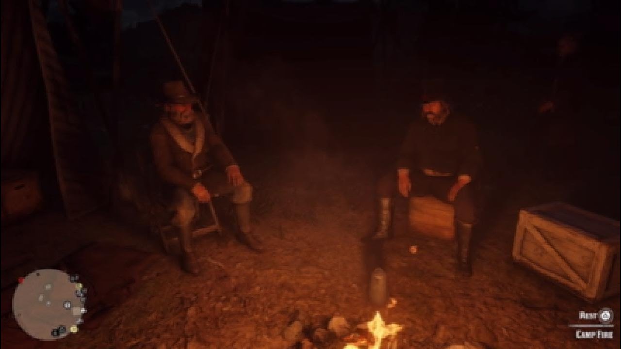 Red Dead Redemption 2 Pearson Tells Uncle About Sea Monsters - YouTube