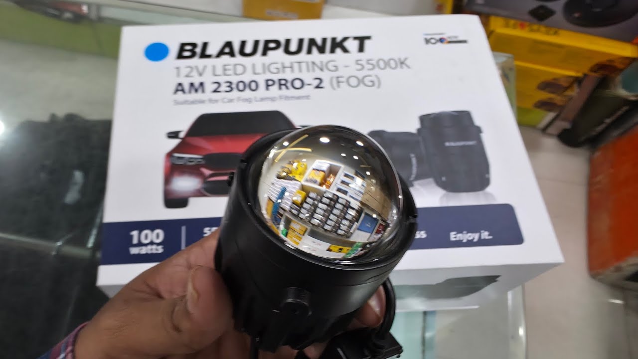 BLAUPUNKT AM-2300 PRO 2 PROJECTOR FOG LAMPS) 2" 100 W | 5000 KELVIN ...