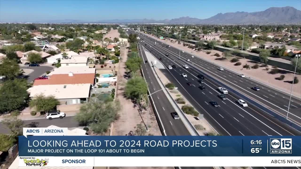 Road-widening project to begin this weekend on Loop 101 near Shea ...