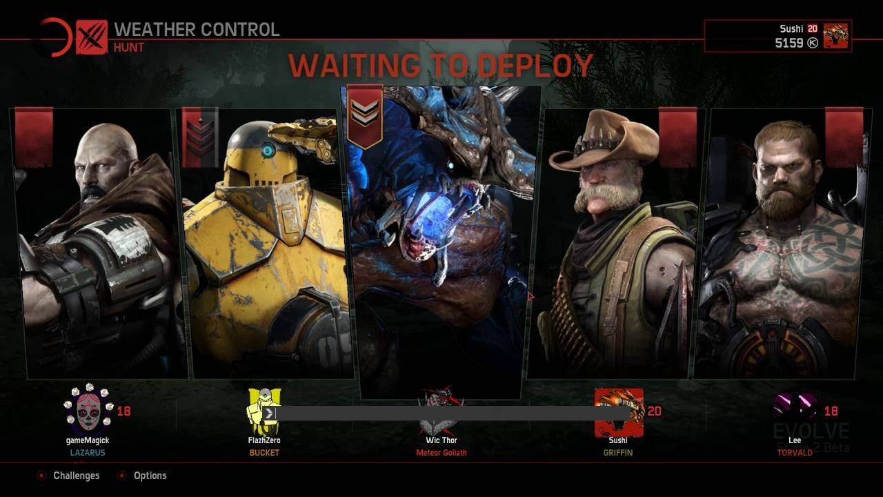 Get beaten as Griffin!! Evolve Stage 2 Gameplay - YouTube