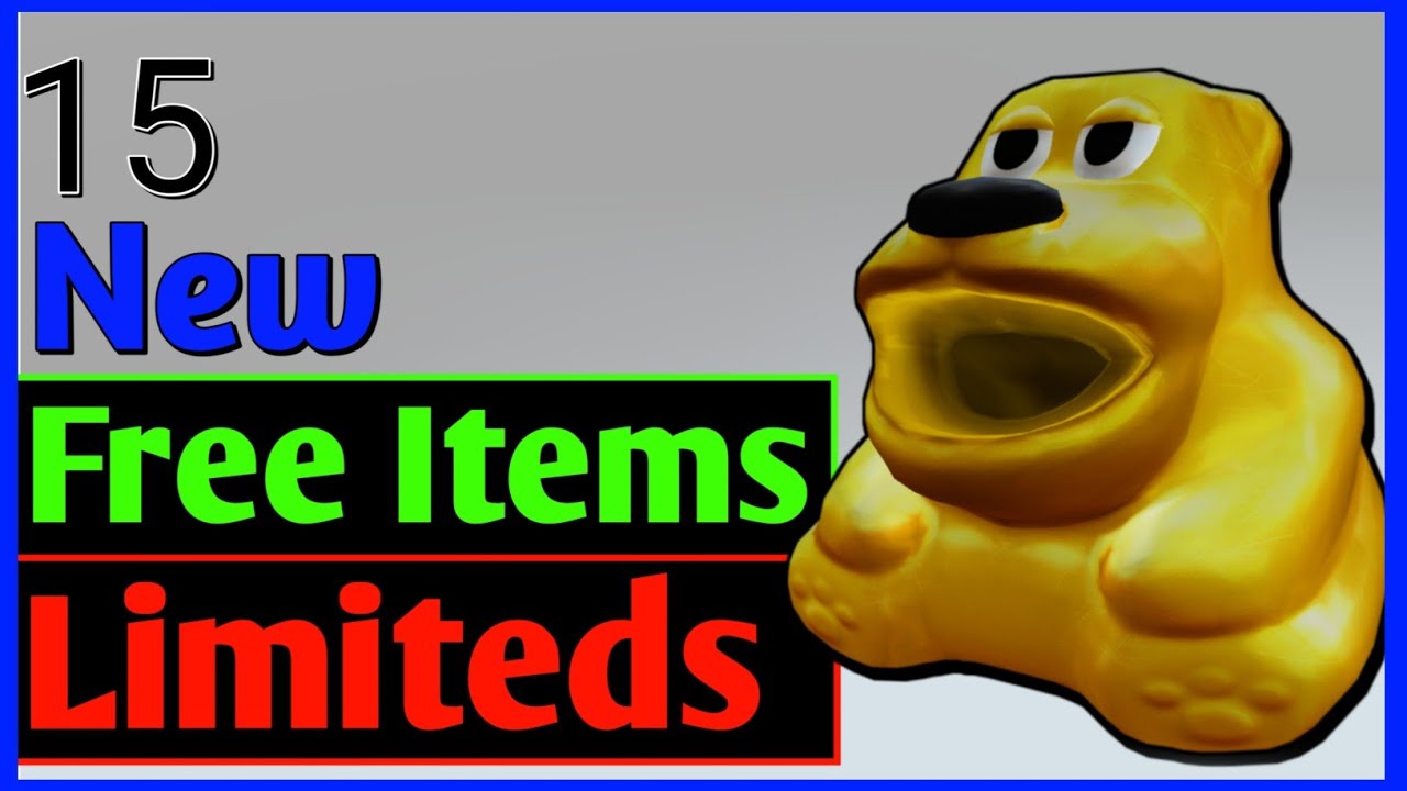 Get +15 New Free Items & Free Limiteds Now! Promocode & Events Items ...