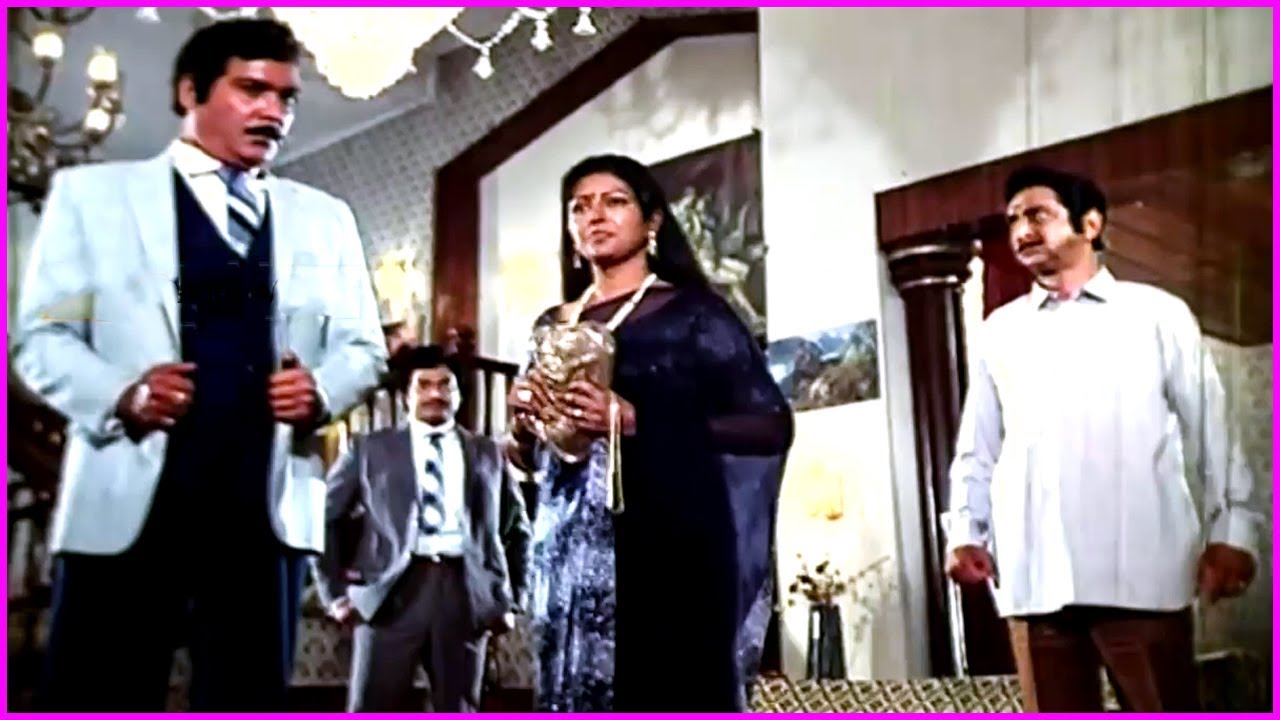 Rao Gopal Rao And Actress Sharada Best Scenes - Kaliyuga Krishnudu ...