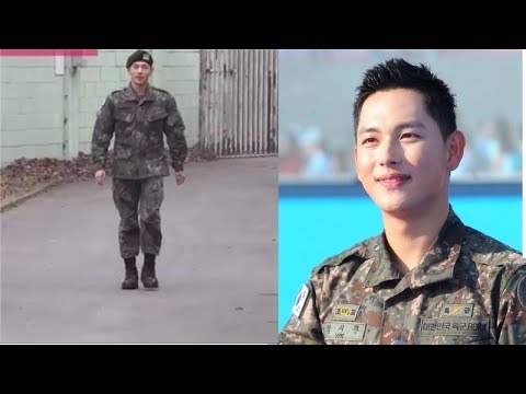 Im Siwan Ends Military Service with Smile – Greet Fans Warmly - YouTube