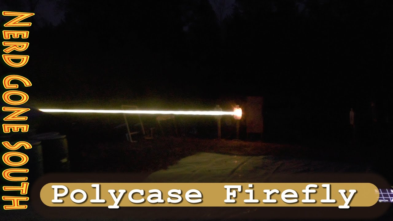 Polycase Firefly 9mm Tracer Night Fire Training - YouTube