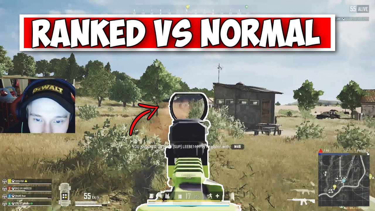 PUBG Ranked VS Normal Mode Which One Is Better? PUBG Console - YouTube