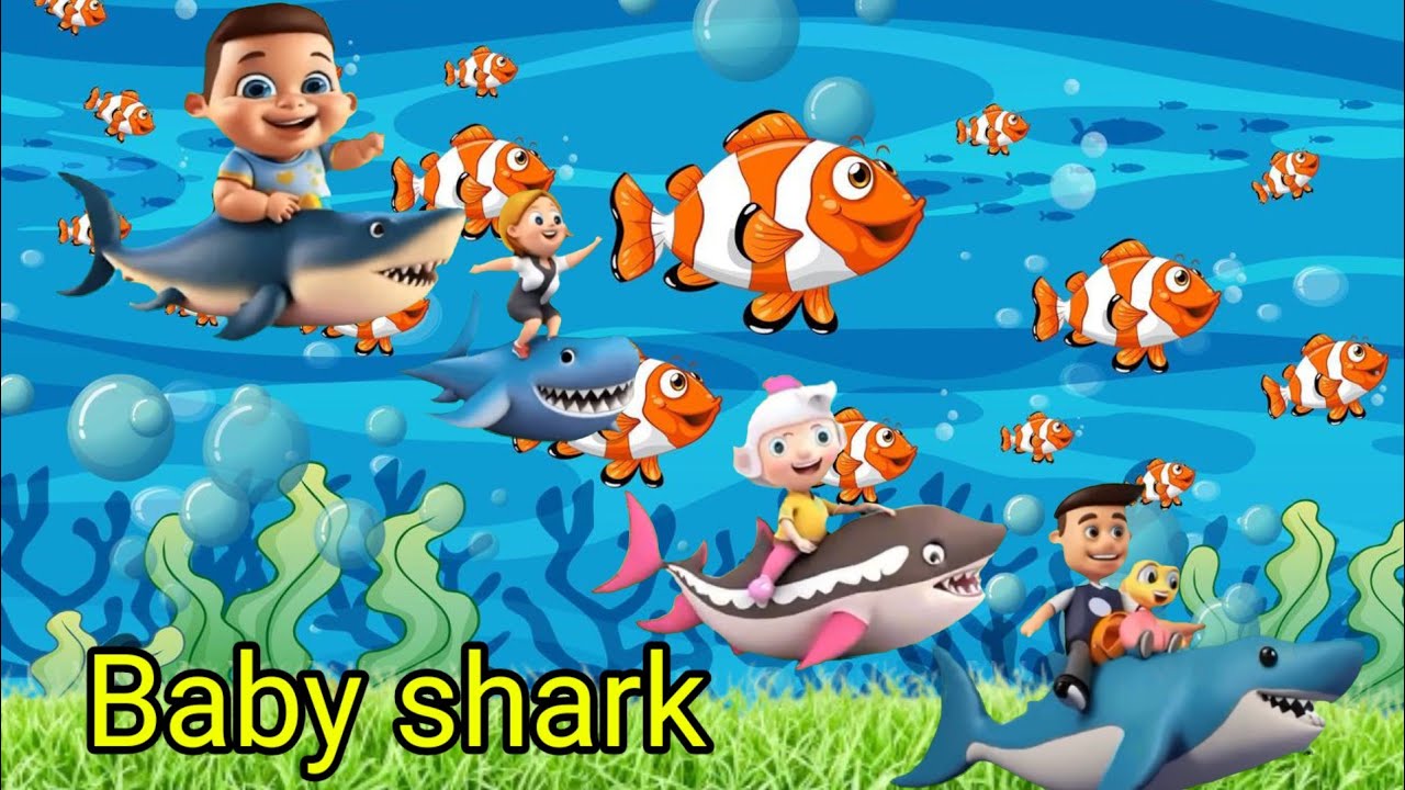 Baby Shark Fun kids l Fanta Cartoon Tv - YouTube