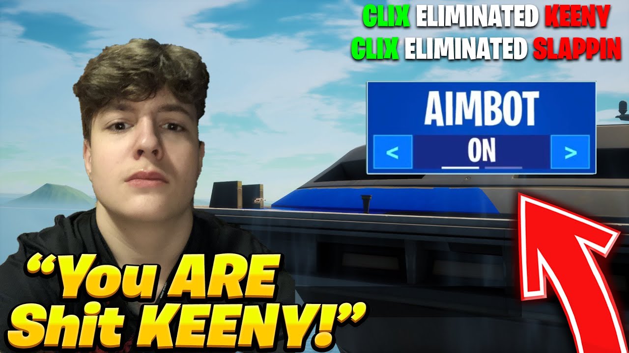 Clix DOES *HANDCAM* When 2V2 Keeny And Slapin for $1000 - YouTube