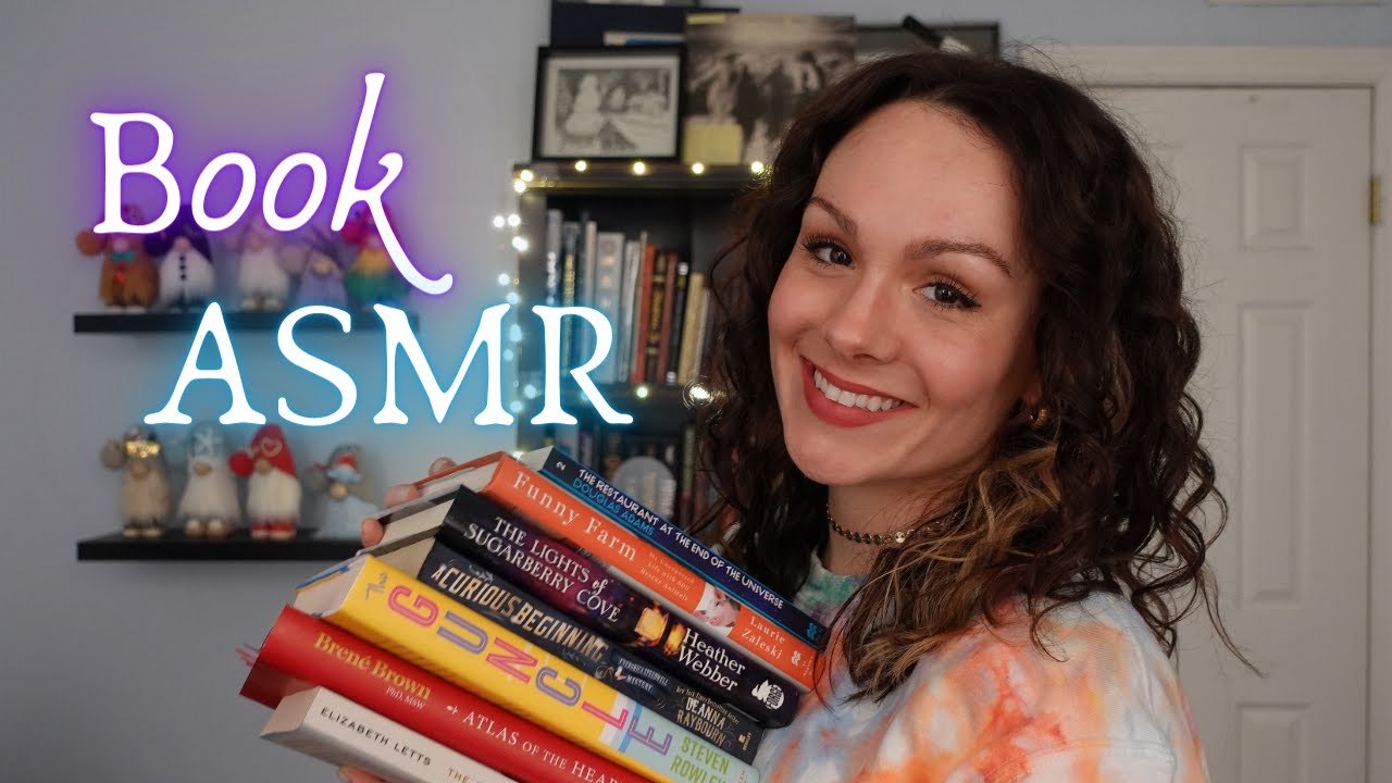 ASMR Books | Early Spring Reads 2022 📚 (Tapping, Tracing, Page Flipping ...