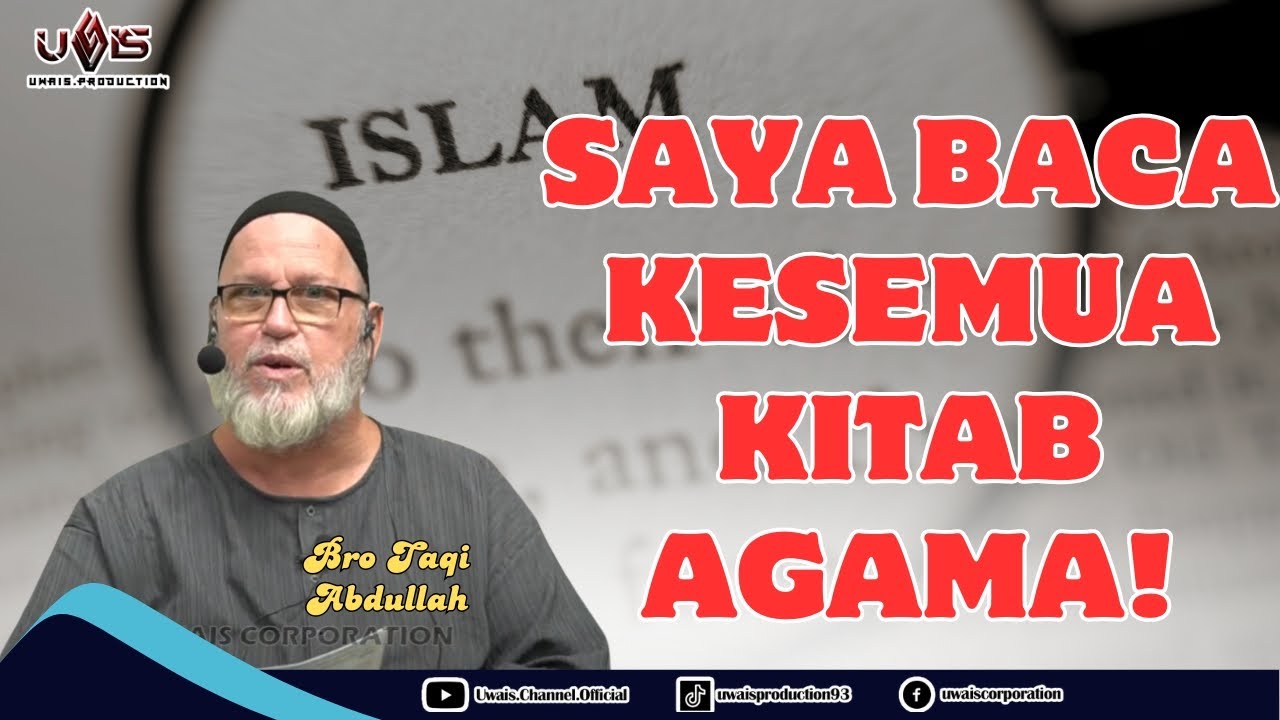 Mengapa Saya Memilih Islam? | Bro Taqi Abdullah - YouTube
