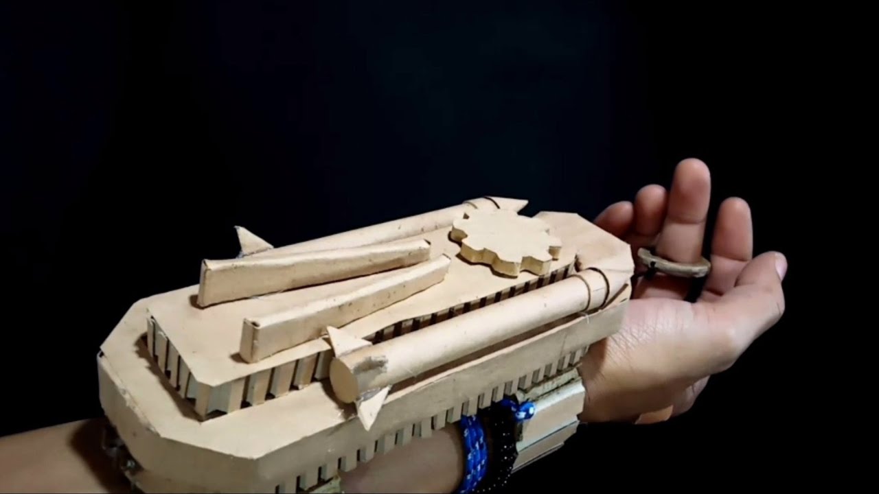 Automatic Coin Shooter of Cardboard | How to Make Cardboard Craft DIY ...