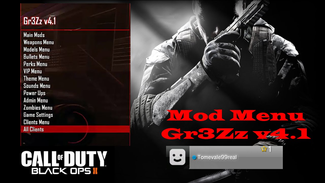 [BO2/1.19/2.19] GSC Mod Menu Gr3Zz v4.1 + Download (Best Mod Menu ...