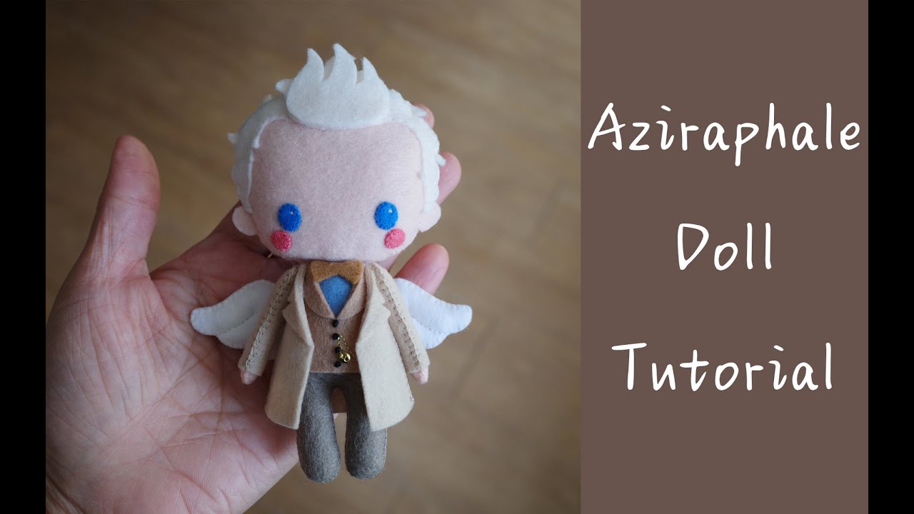 Aziraphale Doll Tutorial - YouTube