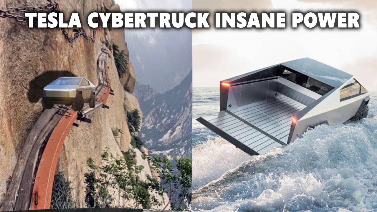 Cybertrucks - The crazy power makes other car companies afraid - YouTube