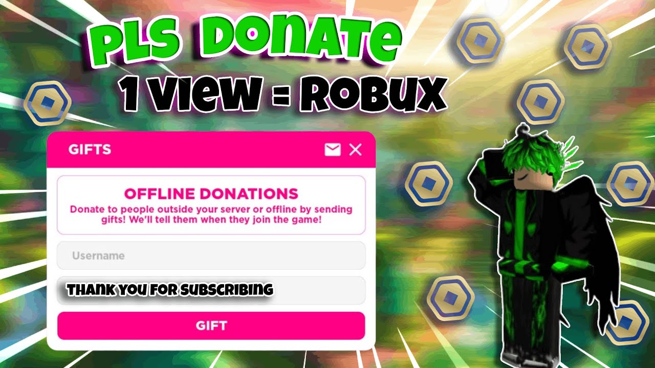 Giving everyone robux live!🤑 Pls donate [Live!🔴] - YouTube