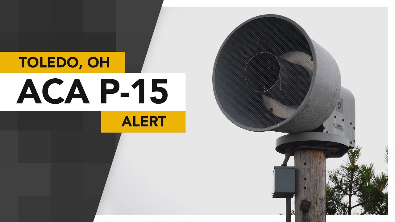 ACA P-15 | Alert | Toledo, OH - YouTube