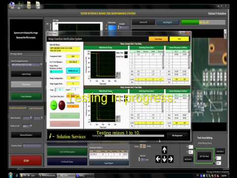Verigy 93K DIB Testing Screen Capture - YouTube