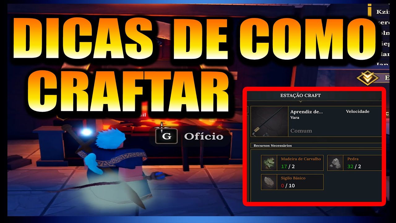 TUTORIAL de COMO CRAFT os ITENS no DEVAS OF CREATION - YouTube