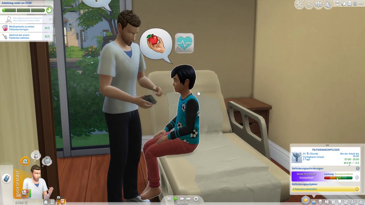 Let´s Play Die Sims 4 [Dr. HOUSE CHALLENGE] #4 Laute Nachbarn und ...