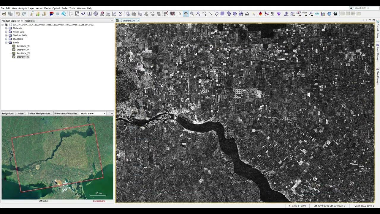 Flood Processing using Snap and QGIS - YouTube