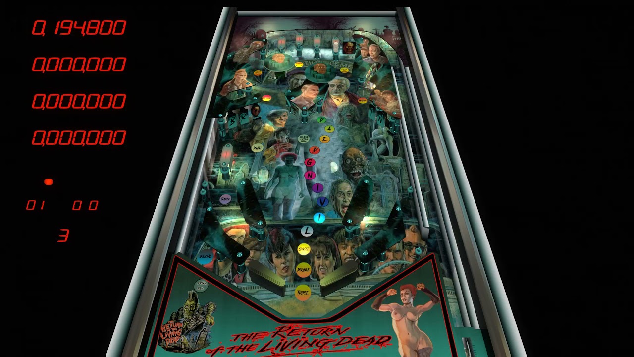 The Return Of The Living Dead (Faeton MOD) Pinball VPX - YouTube