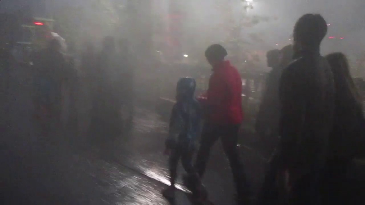 Forbidden Forest Chainsaws Fright Fest Six Flags Great America 10-27-18 ...