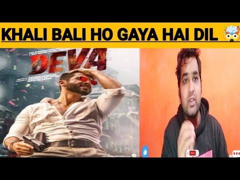Deva Teaser Trailer Review 🙆 || Shahid Kapoor Movie Deva || Dharam ...