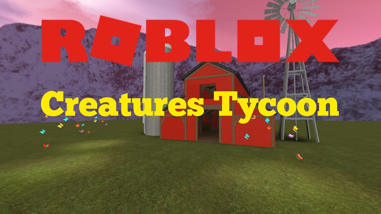 ROBLOX: Creatures Tycoon - YouTube
