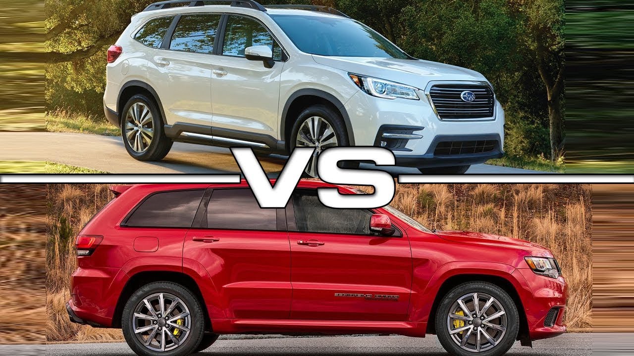 2019 Subaru Ascent vs 2018 Jeep Grand Cherokee - YouTube