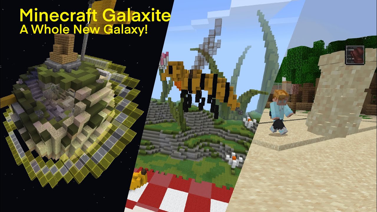 A New Galaxy! | Minecraft Galaxite - YouTube