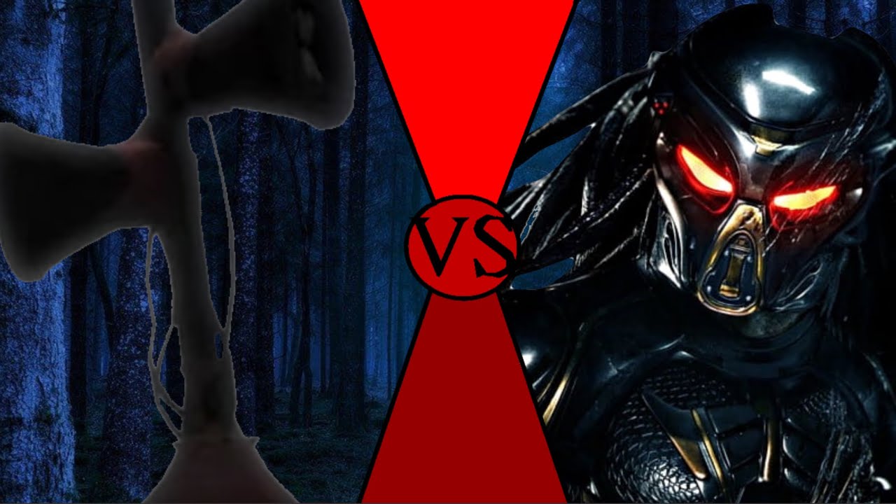 Siren Head vs Predator (Trevor Henderson vs The Predator) SPRITE FIGHT ...