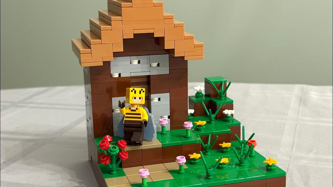 Custom LEGO Minecraft World #2 | Plains Village - YouTube