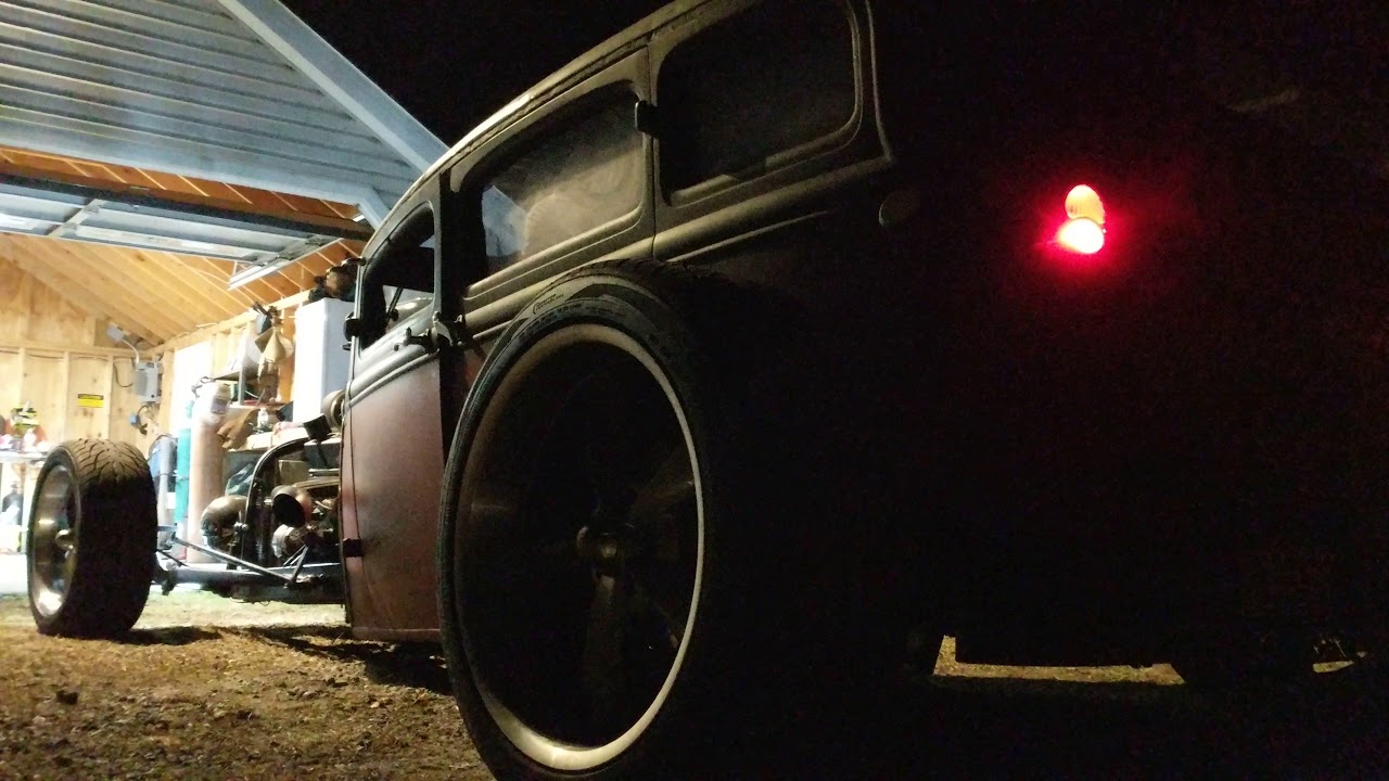 Nasty Rat Rod Start Up, Blown 383 Stroker.. - YouTube