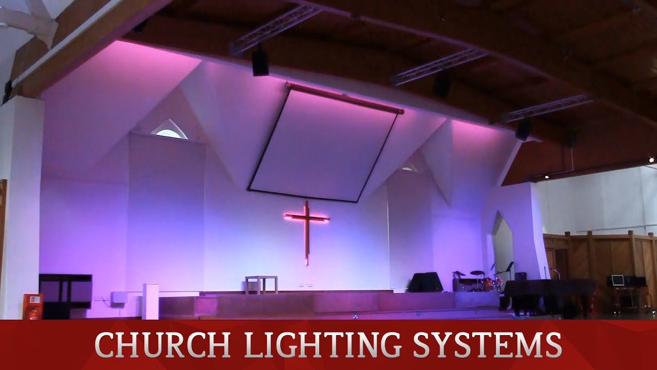 Sutton Coldfield Baptist Church | Church Lighting Systems - YouTube
