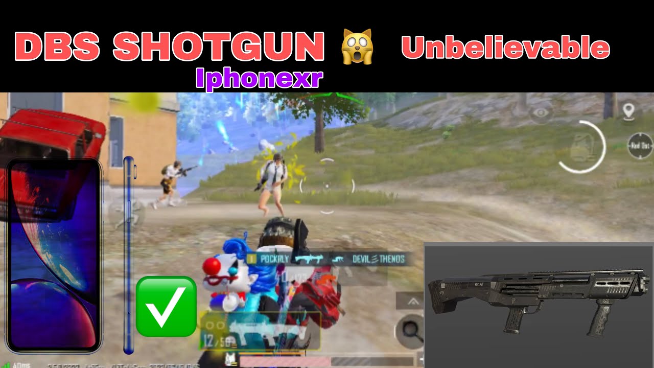 Power of DBS short gun 🔥🔥 Iphone xr best gameplay #bgmi #iphonexr # ...