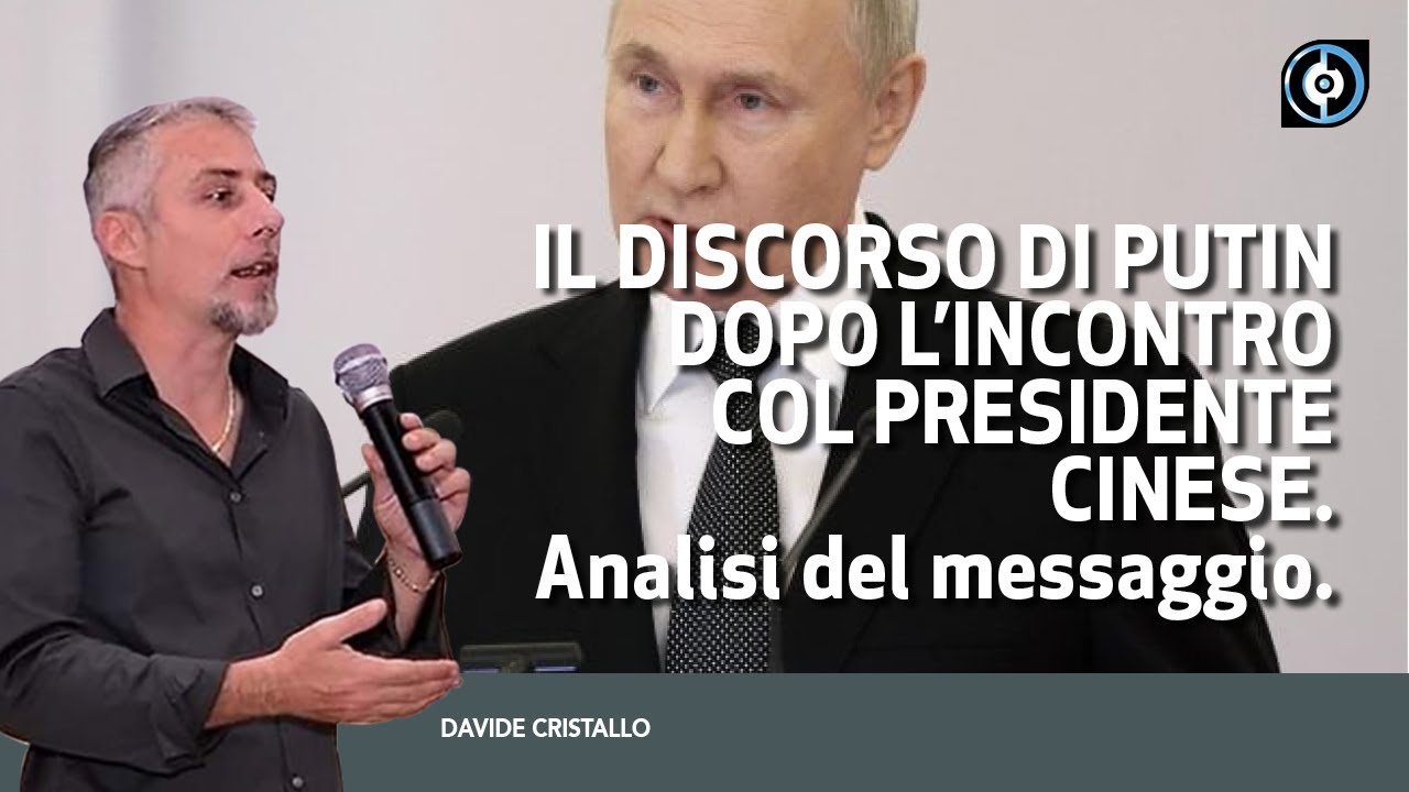 Il Discorso Di Putin Dopo Lincontro Col Presidente Cinese Analisi Del