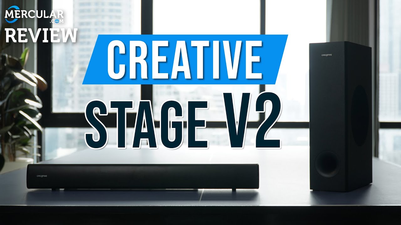 ลำโพง Creative Stage V2 - Soundbar ถูกและดี มีอยู่จริง ! - YouTube