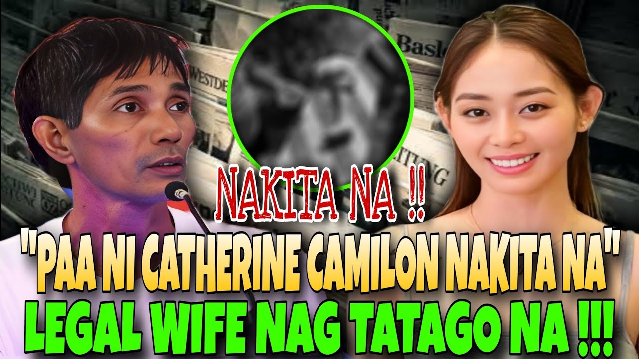 CATHERINE CAMILON NAKITA NA ️LEGAL WIFE AT JEFFREY MAGPANTAY NAG TATAGO ...