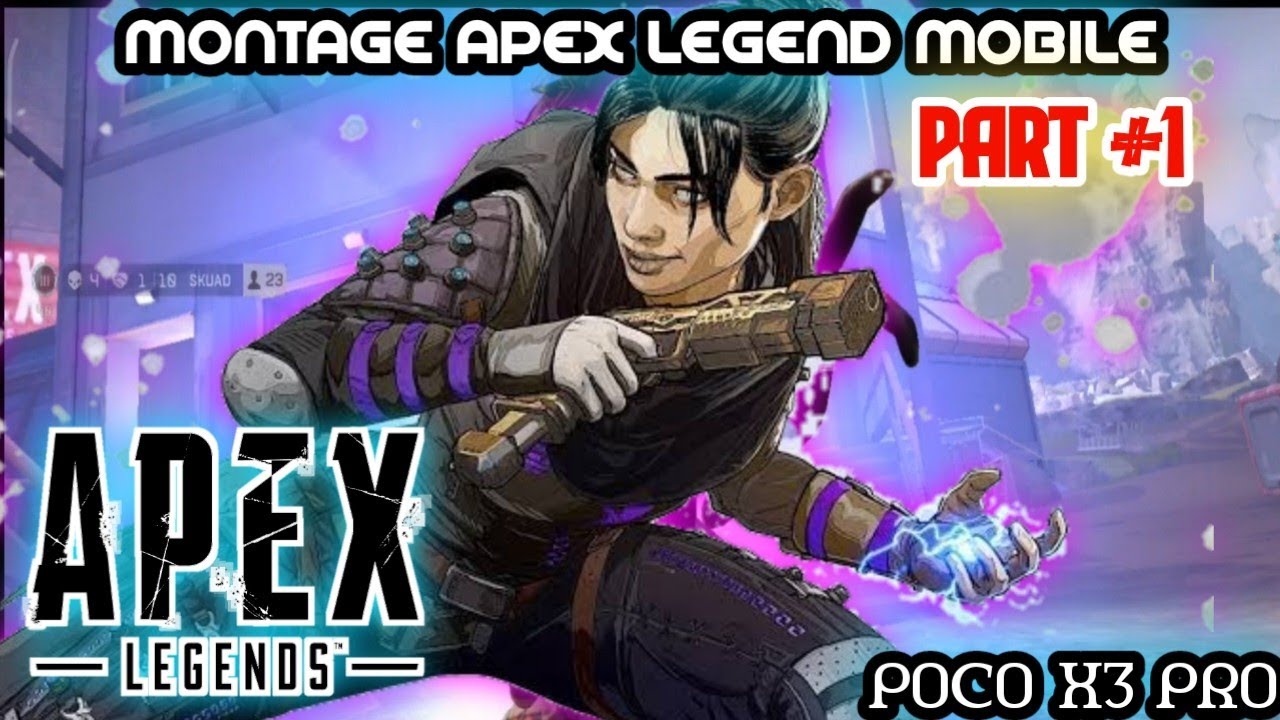GAMEPLAY APEX LEGEND MOBILE | MONTAGE WRAITH - PART 1 - YouTube