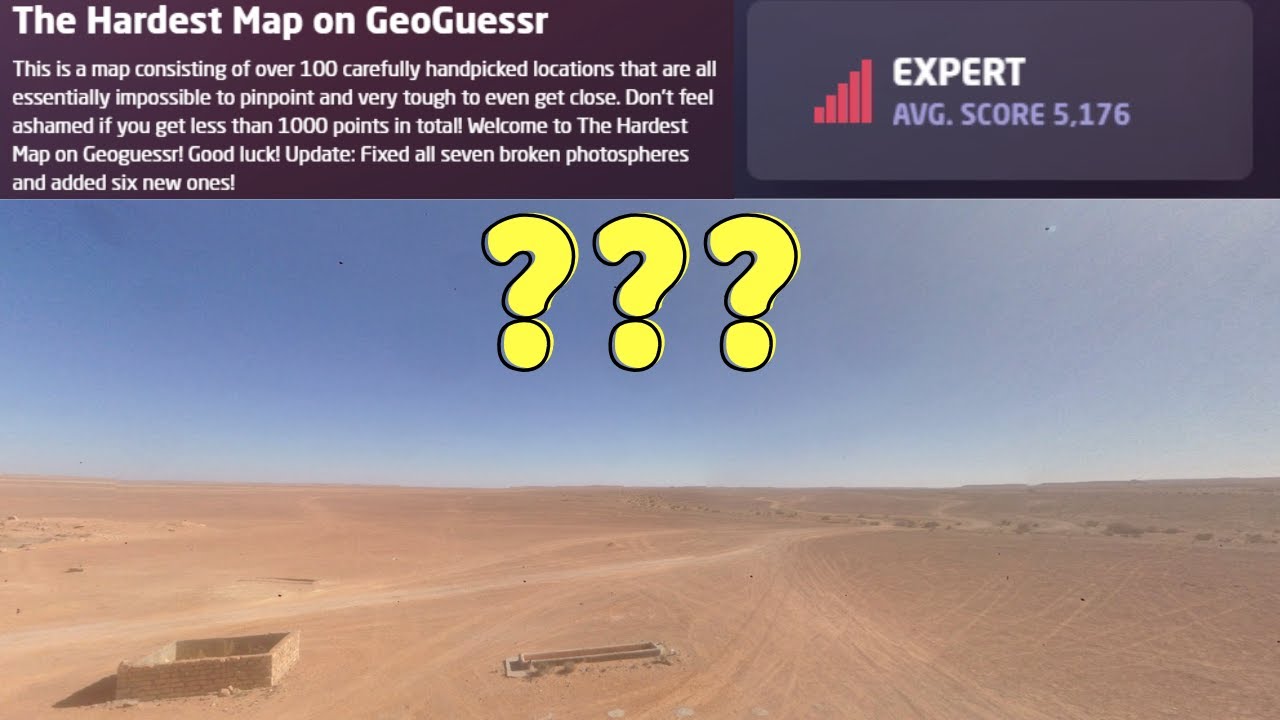 PLAYING THE HARDEST MAPS IN GEOGUESSR! - YouTube