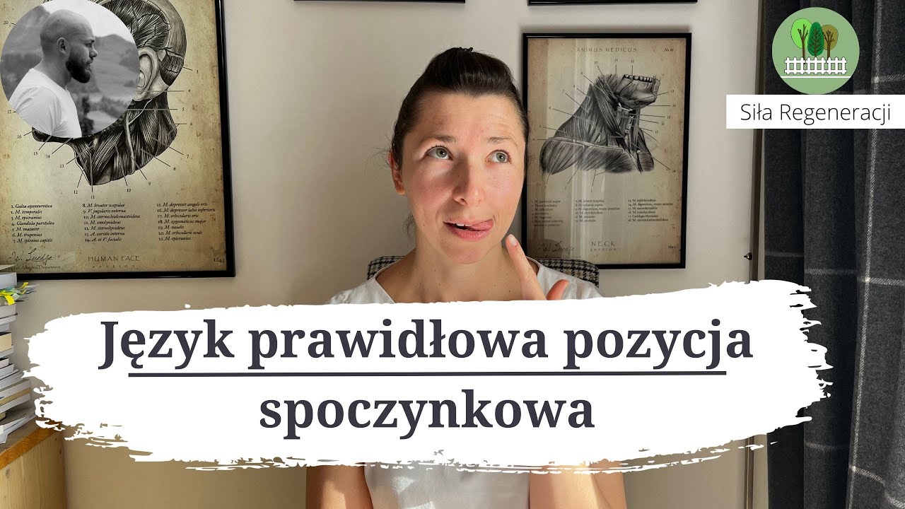 Język - prawidłowa pozycja spoczynkowa - YouTube