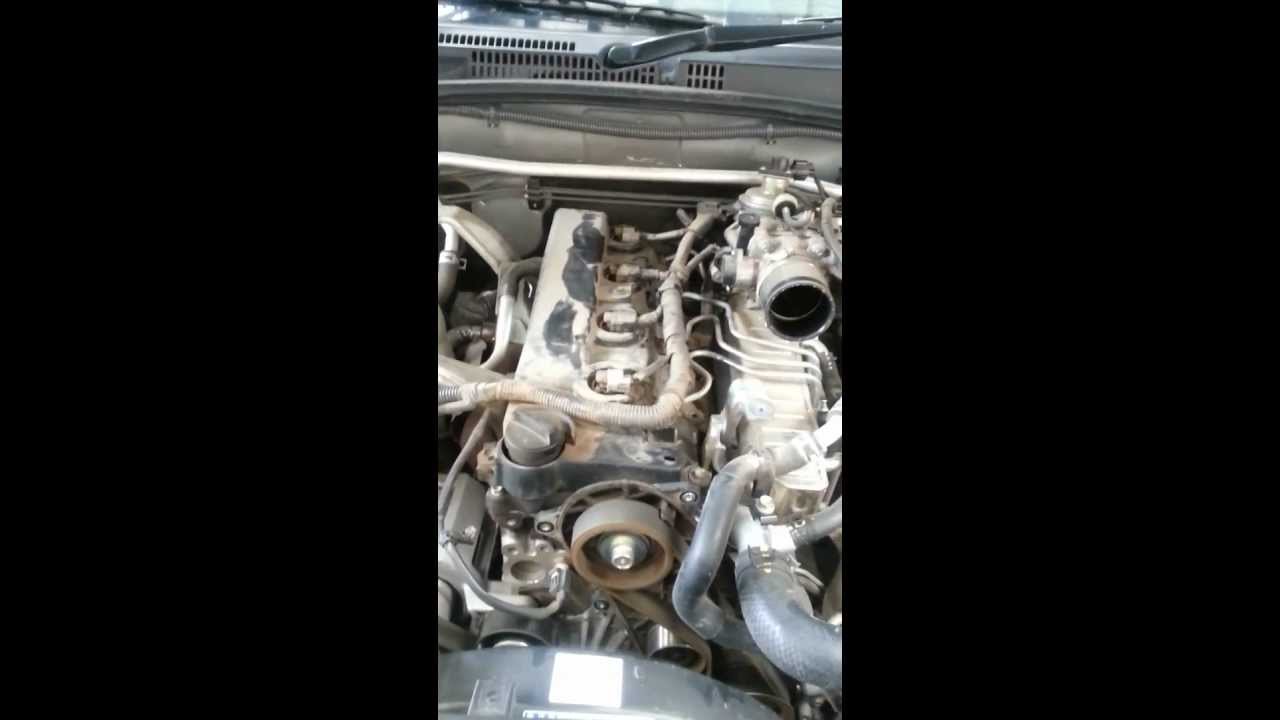Toyota 1kd engine death rattle - YouTube