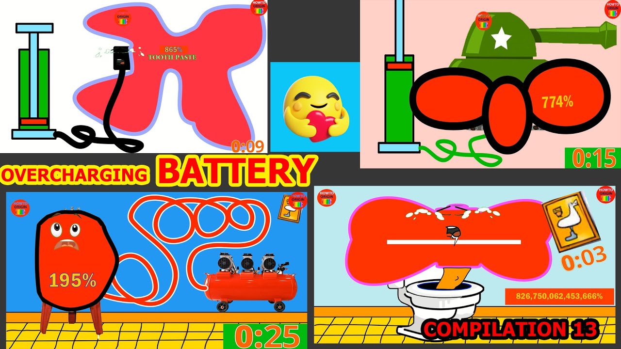 Battery Overcharging and Explosion at The End Battery Overcharging ...