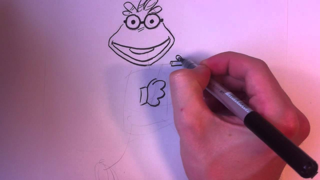 How to Draw Scooter The Muppets - YouTube