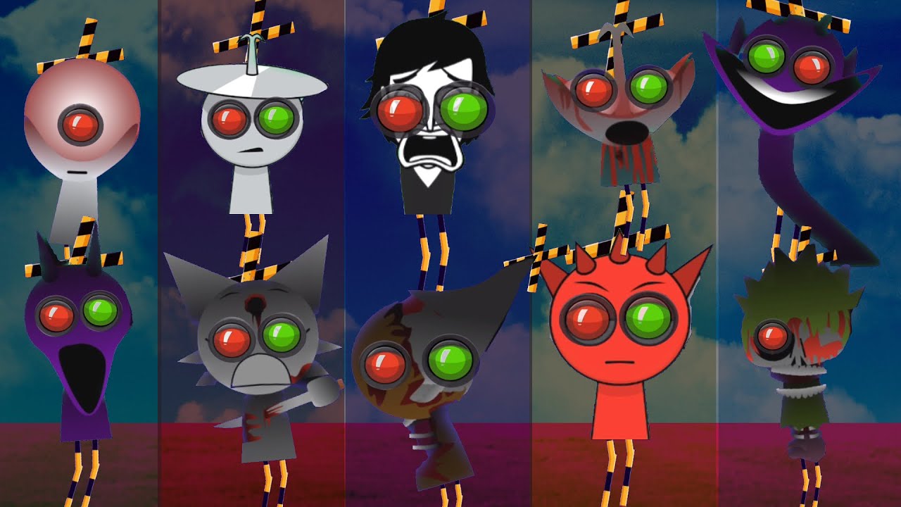 Incredibox Sprunki - CREEPY VANERIA SPRUNKIES! EP1-3 | Cartoon ...