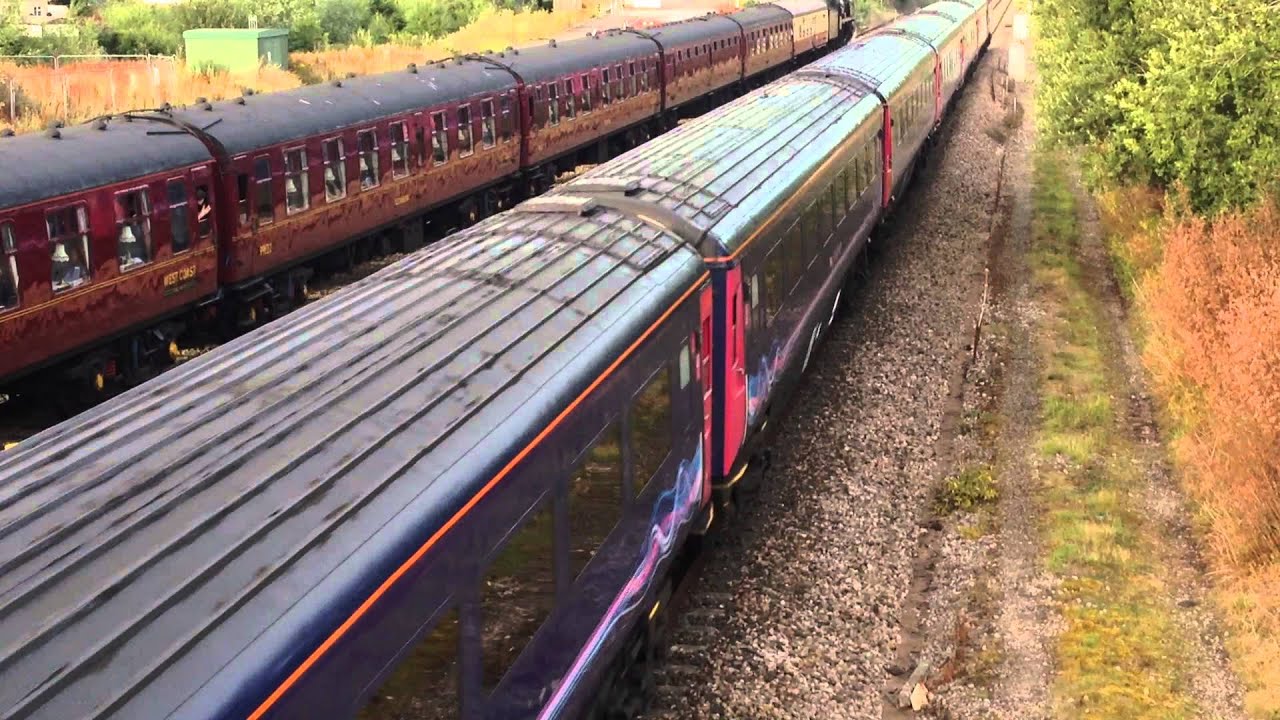 Class 43 First Great Western HST Passes Norton Fitzwarren. - YouTube