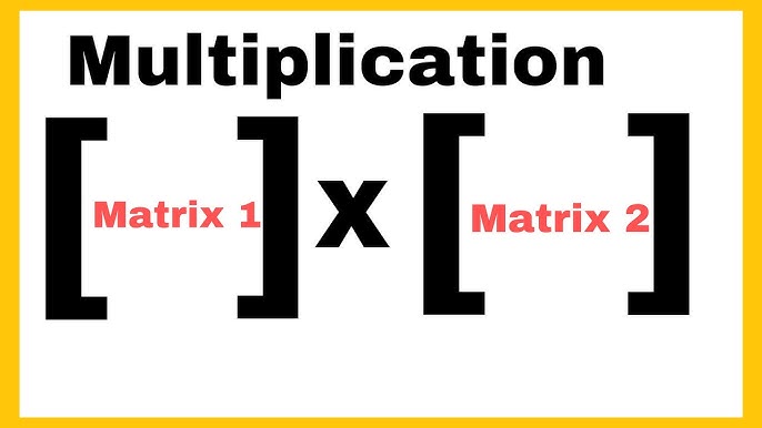 Matrix Multiplication Youtube Matrix Multiplication: Easier Method!
