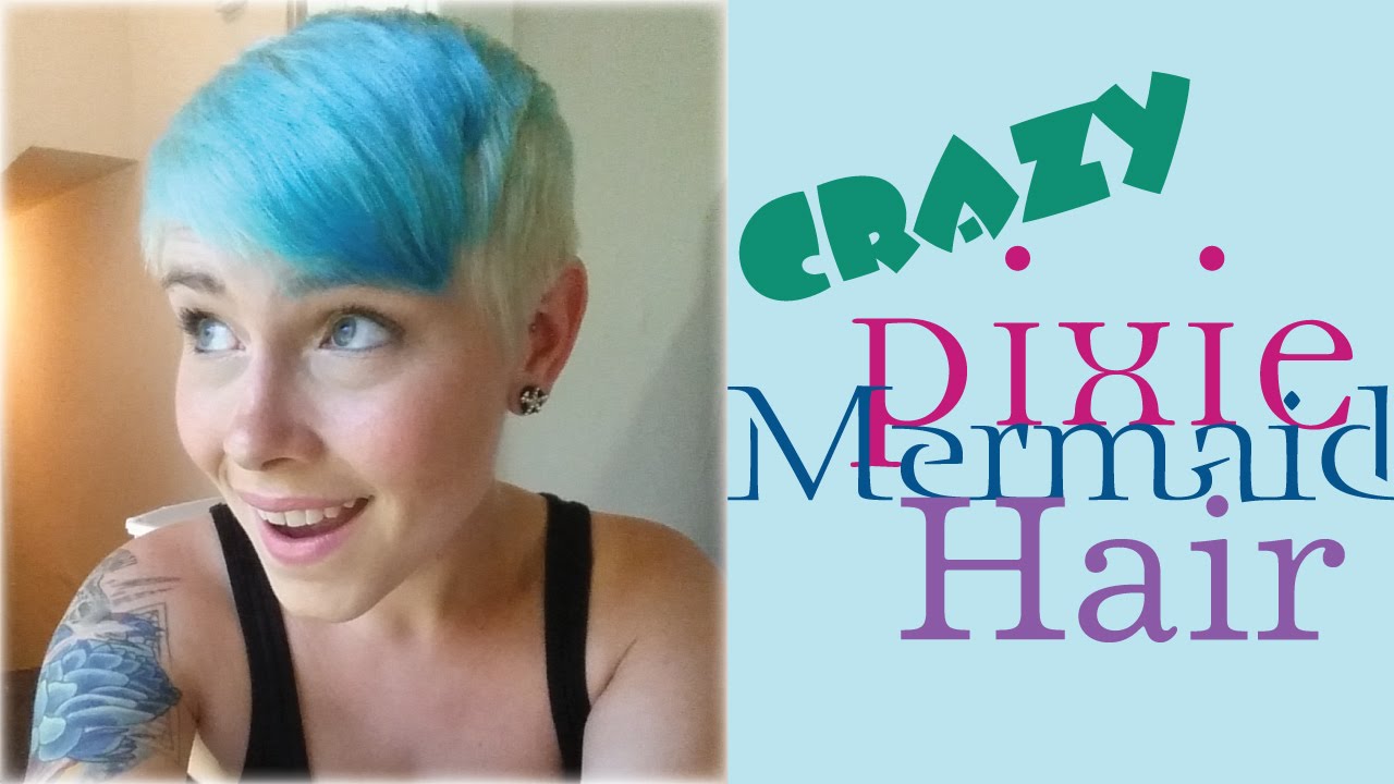 How To's: Crazy Pixie Mermaid Hair - YouTube