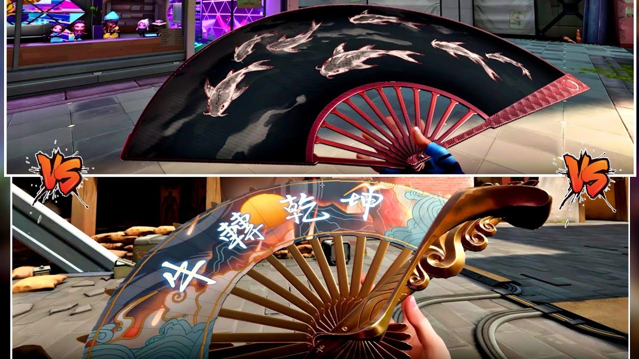 EQUILIBRIUM VS CELESTIAL FAN COMPARISON || WHICH ONE IS THE BEST KNIFE ...